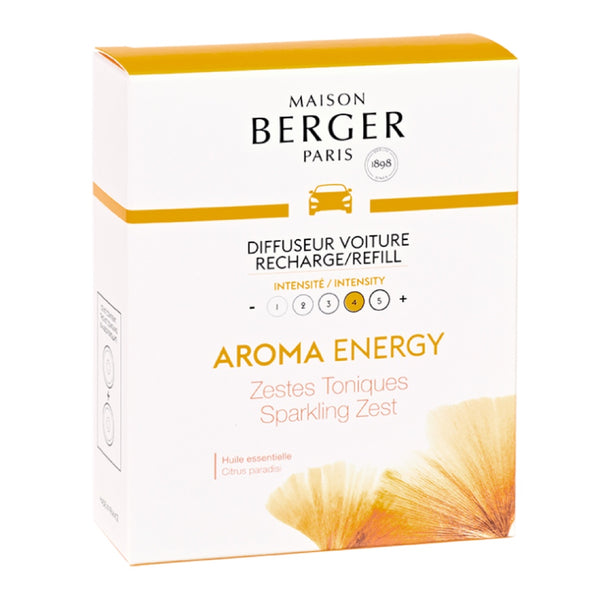 Maison Berger Car Diffuser Refill - Aroma Energy – Fragrance Oils Direct